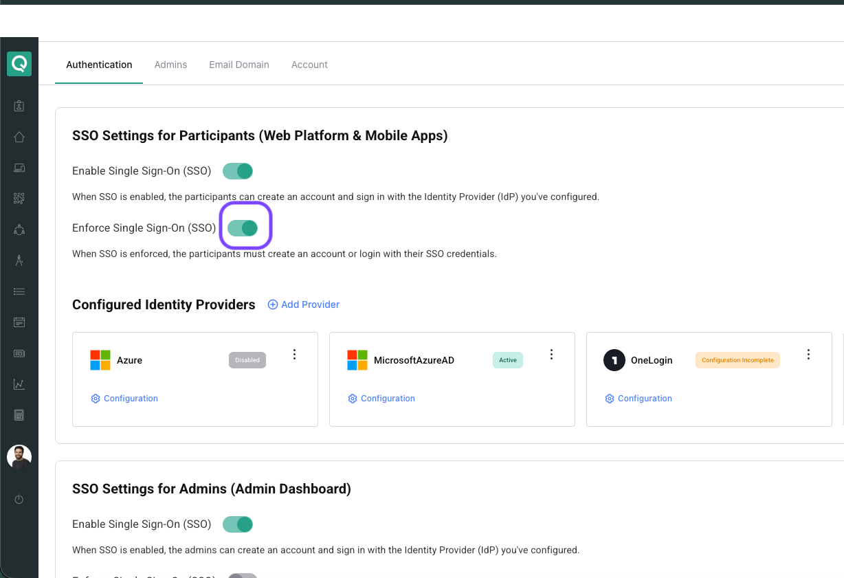 How to Set Up Your Organization's SSO on Qooper's Admin Dashboard